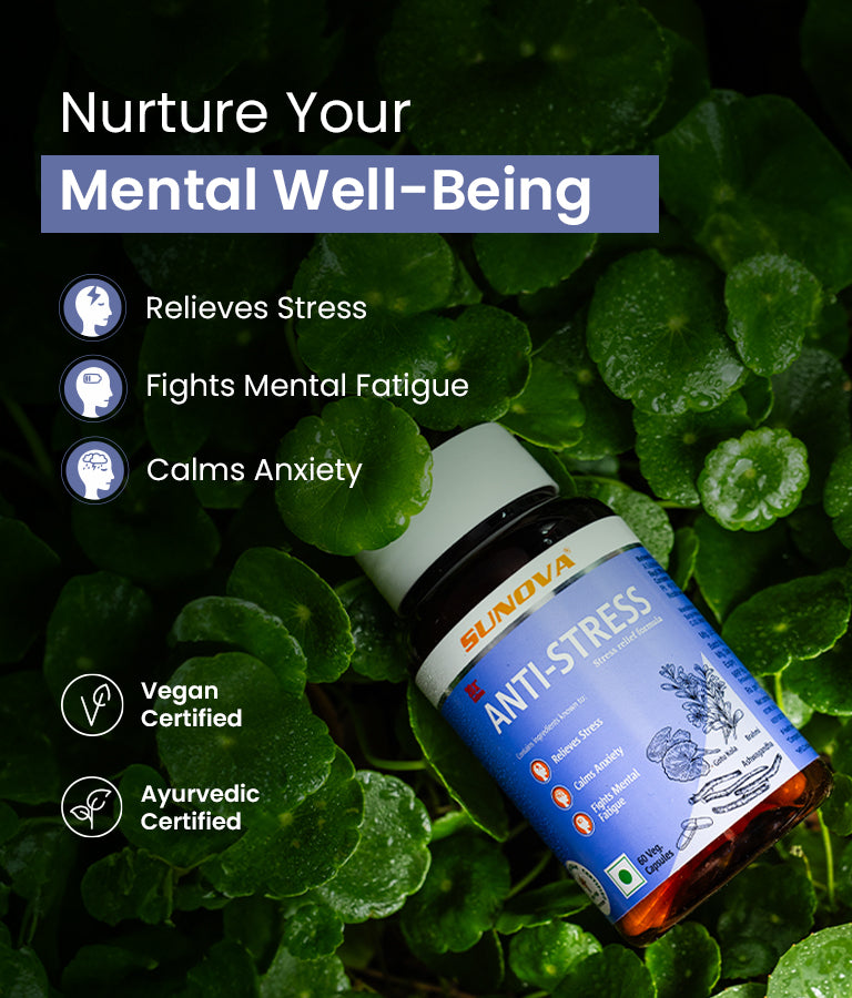 Buy Anti-Stress Online: Stress Relief Supplements | Sunova
